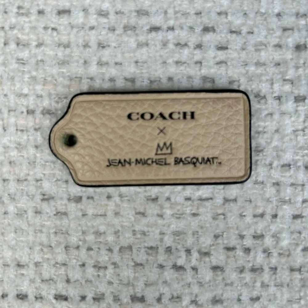 Coach | Bags | Coach X Jeanmichel Basquiat Cream Tag | Poshmark